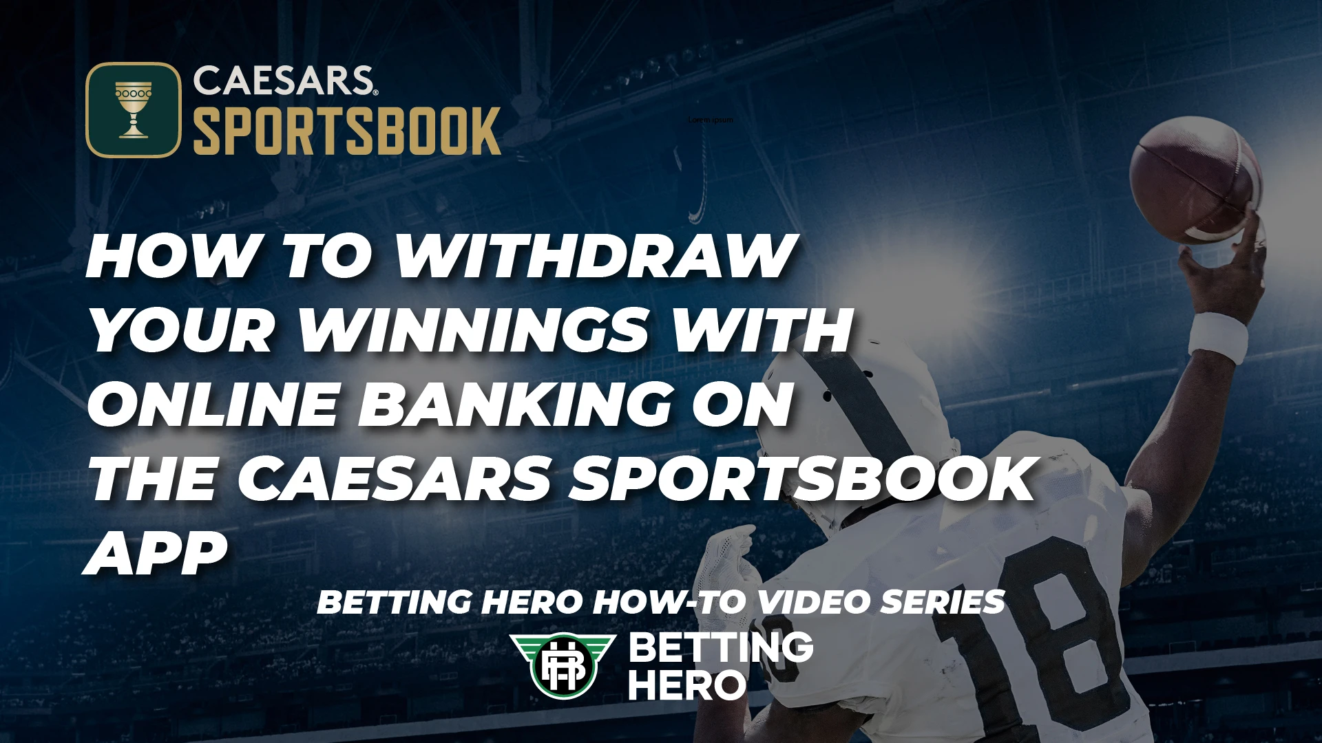 How To Withdraw Winnings from Caesars using Online Banking